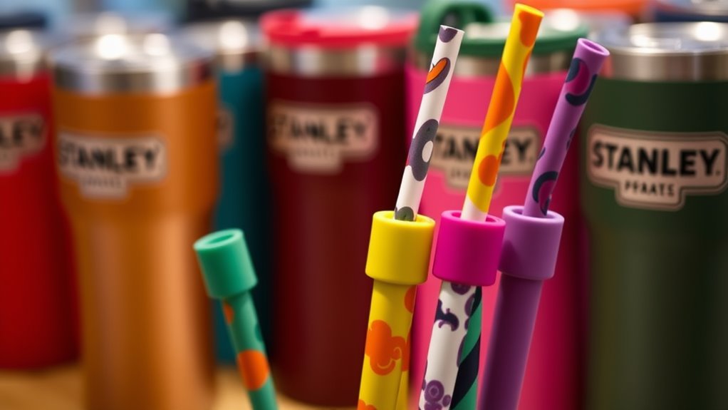 What Are Stanley Straw Covers and How Do They Work? | H2GO Water Bottle